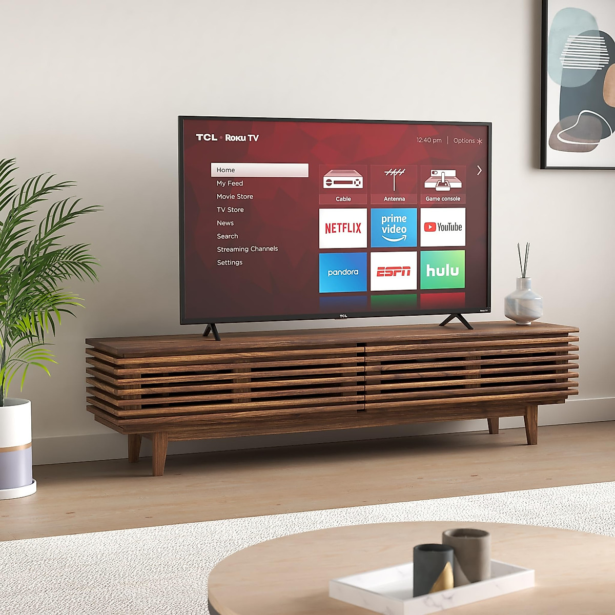 TCL 55S425 55 inch 4K Smart LED Roku TV (2019)