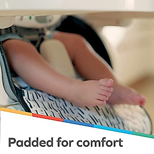 Nuby High Chair Cover Protecting from Spills and Crumbs, Water Resistant, Brush Strokes Print