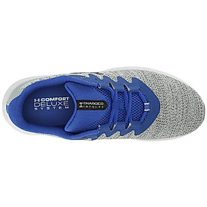 Under Armour Men's Charged Impulse 3 Knit, (102) Mod Gray/Royal/Black, 10.5, US