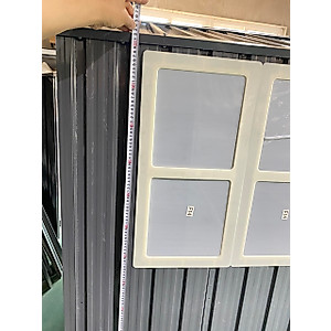 Large Metal Outdoor Storage Shed, 6 x 8 Ft, with Window, Galvanized Steel, Gray, for Backyard Garden Tools