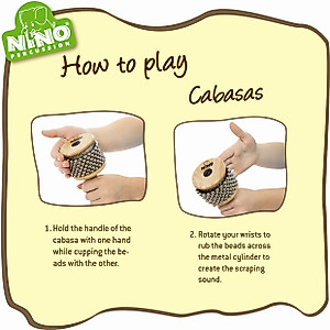 Meinl NINO Small Cabasa Natural