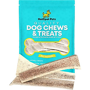 Small Premium Split Elk Antlers for Dogs - 4''-5'' Inch Long Dog Chews (3 Pack) Naturally Shed Antler Bone for Small Breed Aggressive Chewers - Made In USA - Promotes Dental Hygiene (3 Pack)