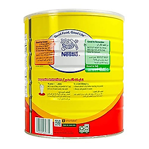 Nestle Nido Milk Powder, Imported from Holland, Specially Formulated, Fortified with Vitamins and Minerals, Easy To Prepare, over 12 months, 5.51 LBS