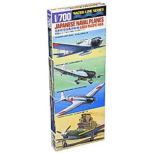 TAMIYA 1/700 Early WWII Japanese Naval Planes TAM31511 Plastic ModelsAirplaneSmall Scale