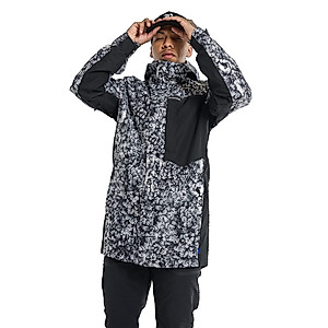 Burton Men's Standard Veridry 2L Rain Jacket, Aerial Pines/True Black, Large