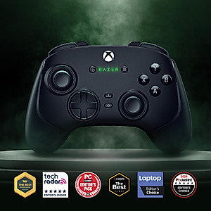Razer Wolverine V3 Pro Wireless Gaming Controller: Licensed for Xbox Series X|S, Xbox One, Windows PC - 6 Remappable Buttons - Fast Triggers - Customizable Thumbsticks - Wired Tournament Mode - Black