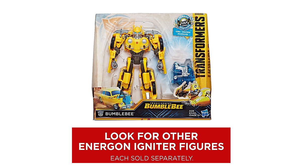 Transformers Bumblebee Nitro Figure: Energon Igniters Driving Action