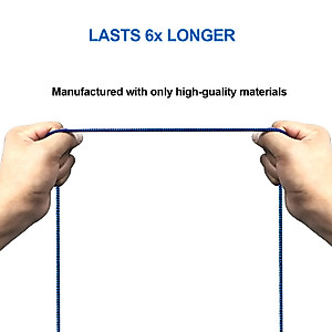 cugunu iPhone Charger, 5 Pack 3/3/6/6/10FT Apple MFi Certified USB Lightning Cable Nylon Braided Fast Charging Cord Compatible for iPhone 14/13/12/11/X/Max/8/7/6/5/SE/Plus/iPad - Black Blue