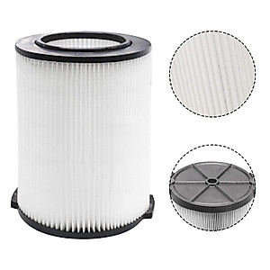 Standard Wet/Dry Vac Filter Vf4000 Compatible with RIDGID Vacs Wet Dry 5-20 Gal & 6-9 Gal Husky Vacuum, Replacement Vf4000 Filter 1PACK