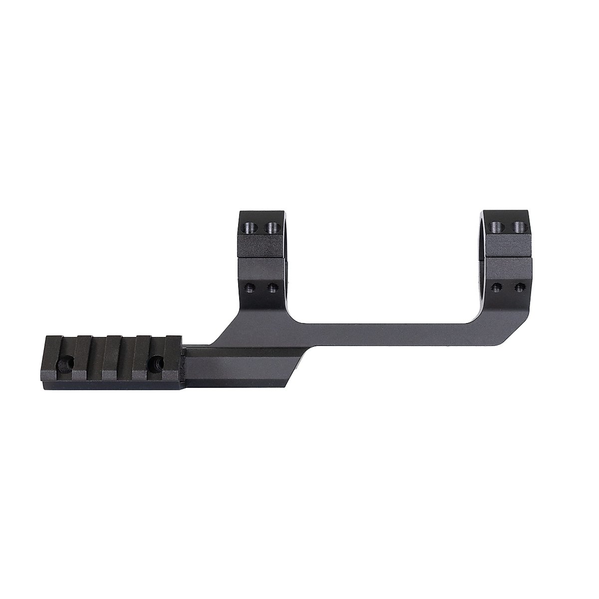 Monstrum Alpha Series 1-4x24 FFP Rifle Scope | Flat Dark Earth | Monstrum Scope Mount with 45 Degree Offset Picatinny Rail Mount | Bundle