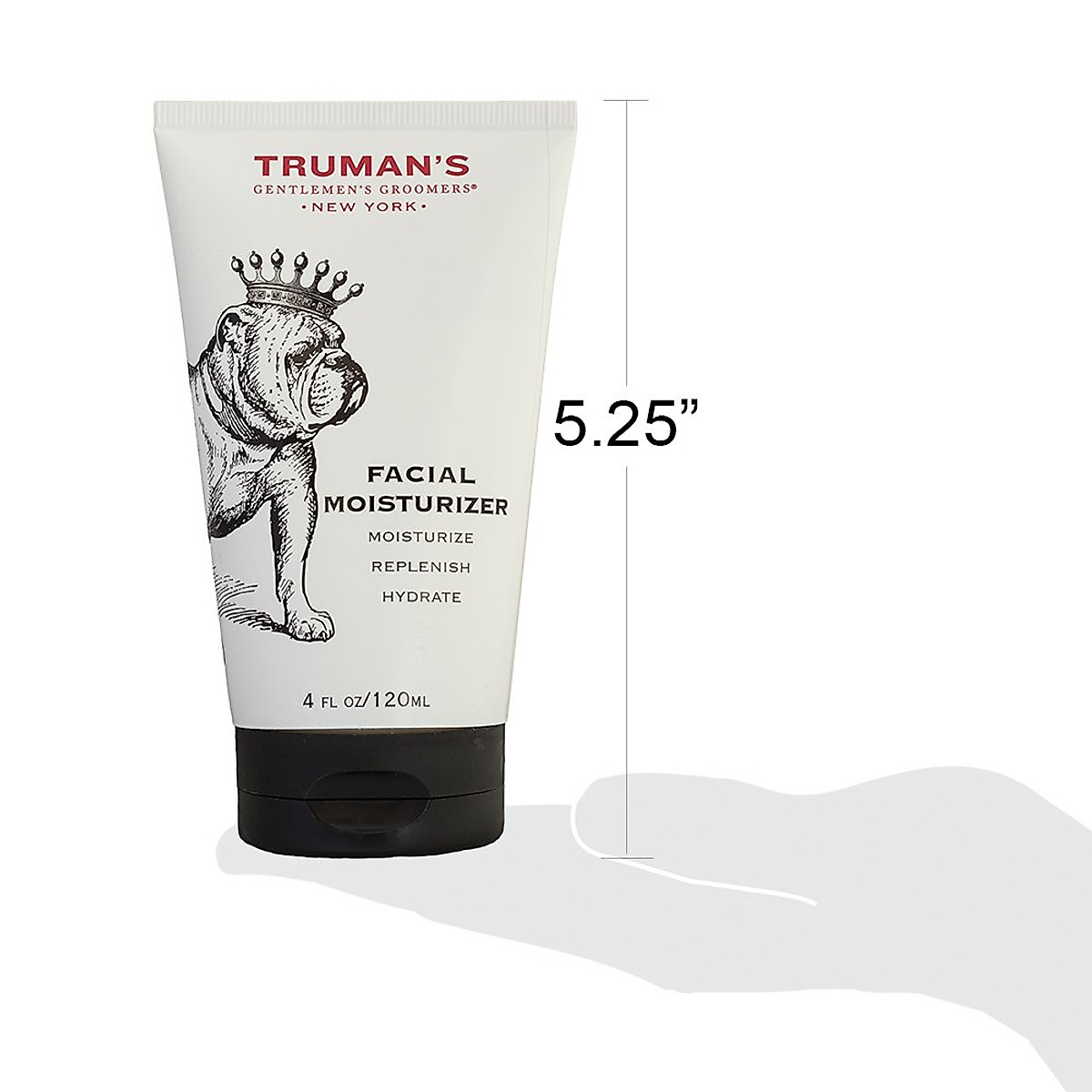 Truman's Gentlemen's Groomers - Men's Facial Moisturizer - Fixes Dry Skin, Rich in Vitamin B to Reduce Inflammation, Cooling Eucalyptus oil 4oz