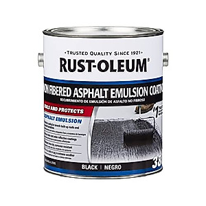 Rust-Oleum 301908 380 Non fibered Asphalt Emulsion Coating black gal
