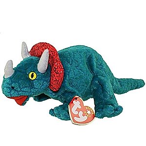 Ty Beanie Baby ~ HORNSLY the Triceratops Dinosaur ~MINT with MINT TAGS ~ RETIRED ,#G14E6GE4R-GE 4-TEW6W208626