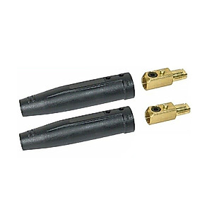 STARTECHWELD Welding Cable Connector 2-MPC-M, Male Set 1/0-2/0 Twist Lock, 2-MPC-M (2 Pack)