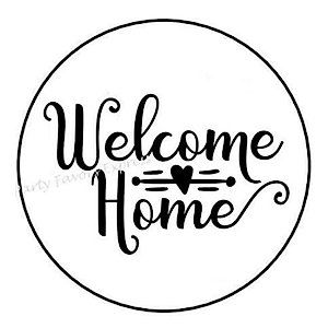 Party Favors Express 30 Pcs 1.5'' Inch Welcome Home Stickers - New Home Stickers - Home Stickers for Envelope Seals Labels - D #AA61RK