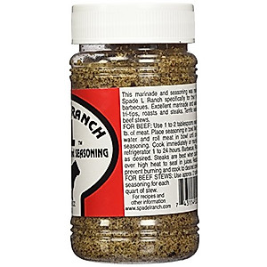 Spade L Ranch Beef Marinade and Seasoning 6 Oz. (1)