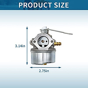 Anxingo 632557 632560 Carburetor Replacement for Tecumseh 632552 632557A 632557 632560A Replacement for Toro 38190 38191 38195 38196 38400 38405 Snow Blower Engine