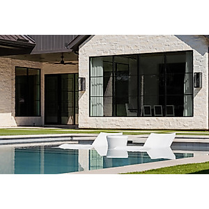 Ledge Lounger Affinity Side Table - in Pool Side Table for Pool Ledges up to 16” inches deep - Indoor - Outdoor All Weather Side Table for Porch, Patio, Garden, Backyard, Pool and Beach (Cloud)