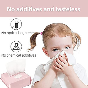 COTTONCARE Baby Dry Wipe,100% Cotton,dry wipe cotton tissues,baby sensitive skin,taking care of baby skin,7.9 x 4.7 in 6-Pack (600 Count)