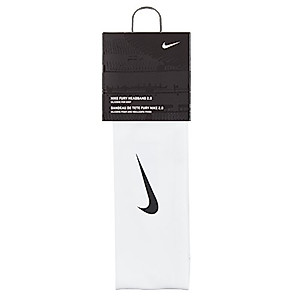 Nike Fury Headband 2.0 (OSFM,White/Black)