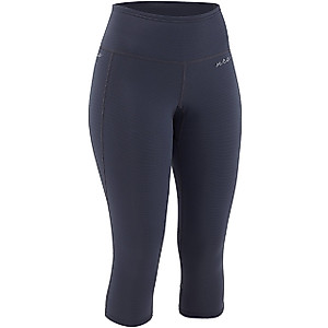 NRS Women's HydroSkin 0.5 Neoprene Capri Pant - for Kayaking, Canoeing, Rafting, Paddling