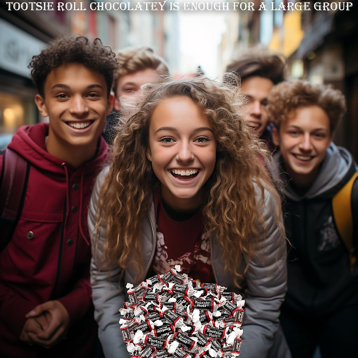 Tootsie Pops Assorted 6 Flavors and Roll Chocolatey - 2 LB, Peanut Free, Gluten Free Original, Allergy Friendly, Chocolate Mini Midgees, Individually Wrapped Party Candy