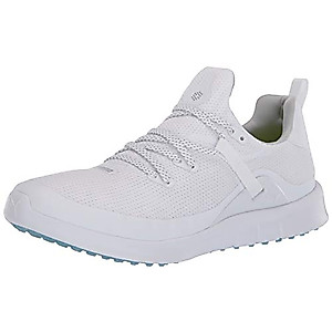 Puma Golf Women's Laguna Fusion Sport Golf Shoe, Puma White-Puma White, 10 M US