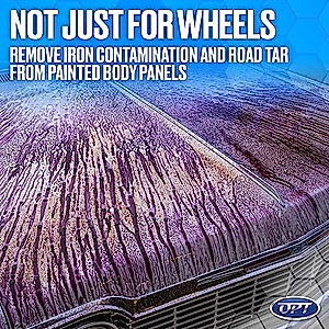 Optimum FerreX Iron Remover - 17 oz., Multi-Use Car Detailing Spray Acts as a Tar Remover and Car Wheel Cleaner, Safe for Use on Cars, RV's, Motorcycles, and Boats