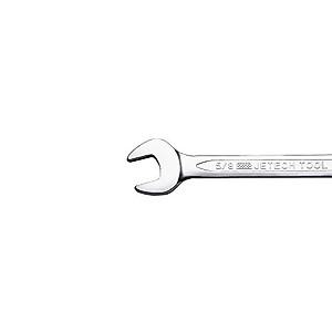 Jetech 5/8 Inch Combination Wrench - Industrial Grade Spanners with 12-Point Design, 15-Degree Offset, Made with Durable Chrome Vanadium Steel in Sand Blasted Finish, Forged, Heat-Treated, SAE