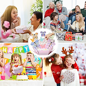 Auidy_6TXD Butterfly Explosion Gift Box, Flying Butterfly Surprise Gift Box 5.7x5.7x5.5 inches, DIY Exploding Surprise Flying Butterfly Gift Box for Gift, Birthday, Wedding, Party, Anniversary