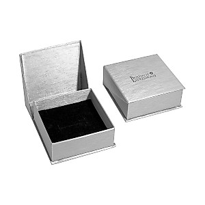 Brilliant Expressions 10K White Gold 1/4 Cttw Conflict Free Diamond Open Heart Pendant Necklace (I-J Color, I2-I3 Clarity), Adjustable Chain 16-18 inch