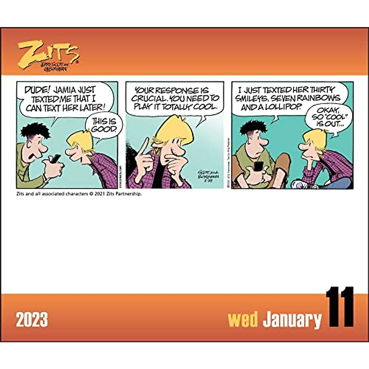 Zits 2023 Day-to-Day Calendar
