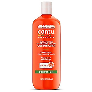Cantu Hydrating Cream Conditioner with Shea Butter for Natural Hair, 13.5 Fl Oz (Pack of 1)