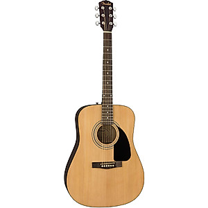 Fender FA-115 Dreadnought Acoustic Guitar Bundle with Gig Bag, Tuner, Strings, Strap, Picks, and Austin Bazaar Instructional DVD