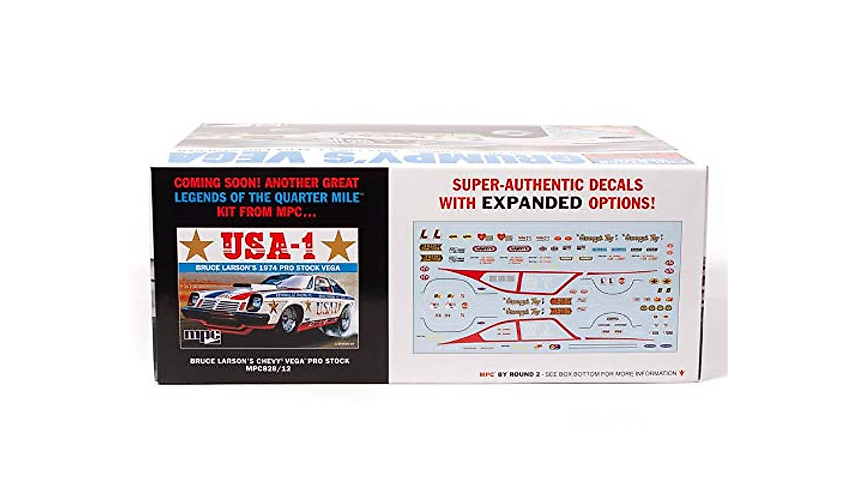 MPC 1972 Chevy Vega Model Kit - Pro Stock Drag Racing Replica