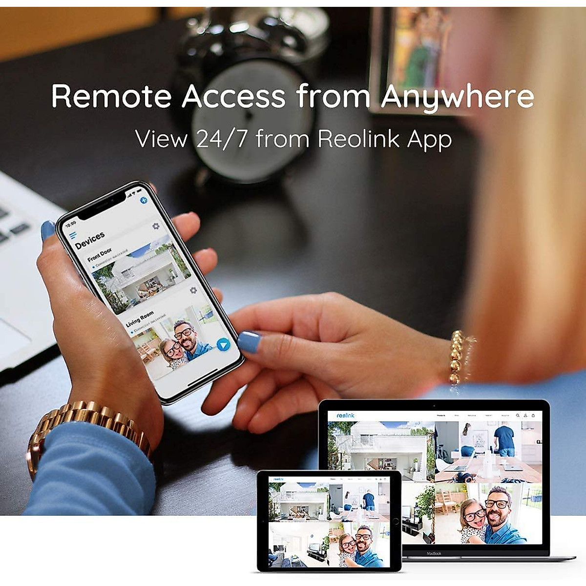 Reolink 4K 16CH PoE Video Surveillance Camera System, H.265 8pcs 8MP PoE IP Security Cameras Outdoor with a 8MP 16-Channel NVR, 3TB HDD pre-Installed, RLK16-820D8-A (Renewed)