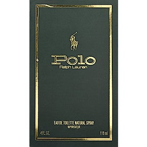 Polo by Ralph Lauren for Men, Eau de Toilette Natural Spray, 4-Fluid Ounce ( Packaging May Vary)