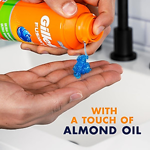 Gillette Fusion5 Ultra Sensitive Shave Gel, 7oz (Pack of 6)
