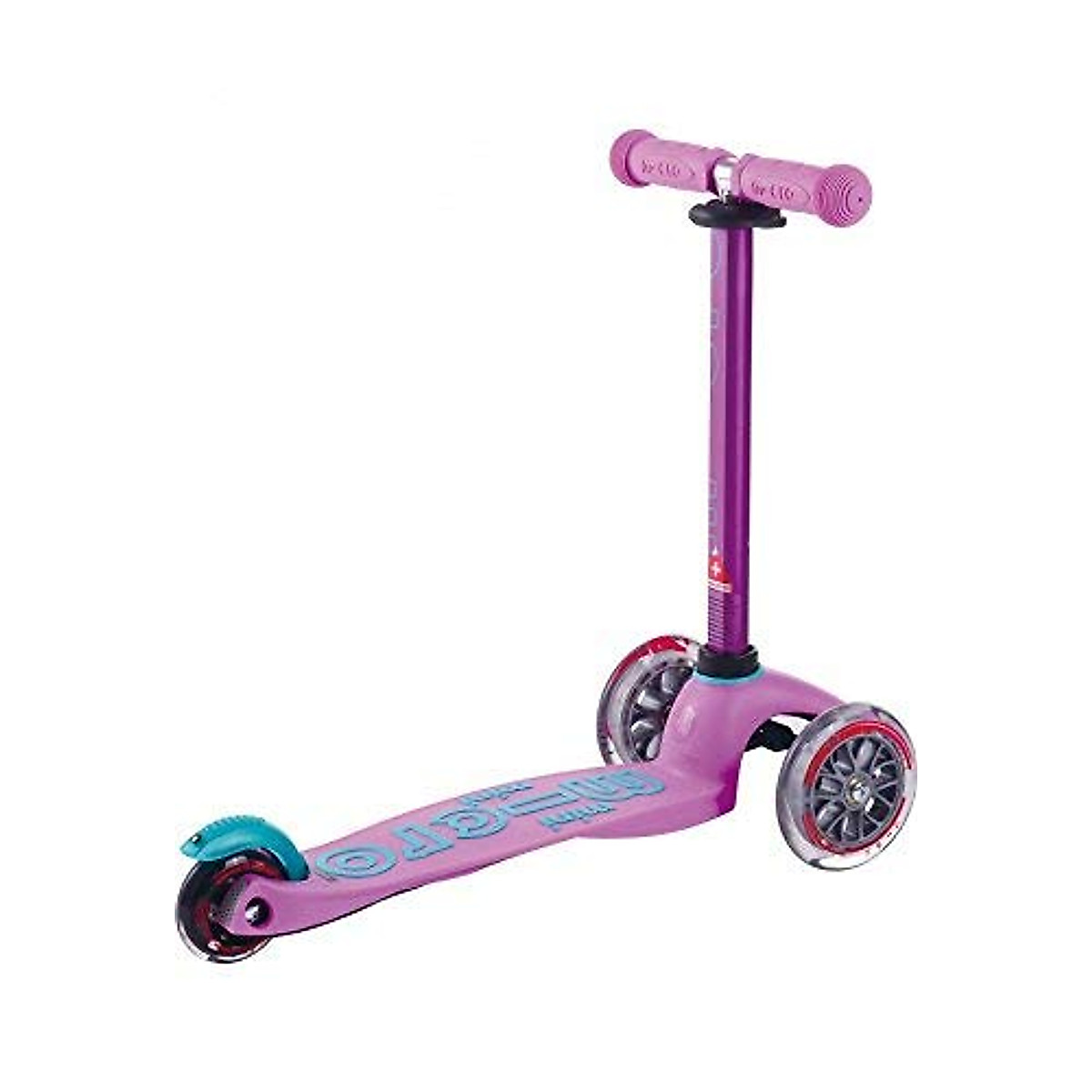 Mini Deluxe 3-Wheeled, Lean-to-Steer, Swiss-Designed Micro Scooter for Kids, Ages 2-5 (Lavender)…