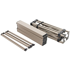 Rio Gear 48" x 25" Outdoor Camping Aluminum Roll Top Table