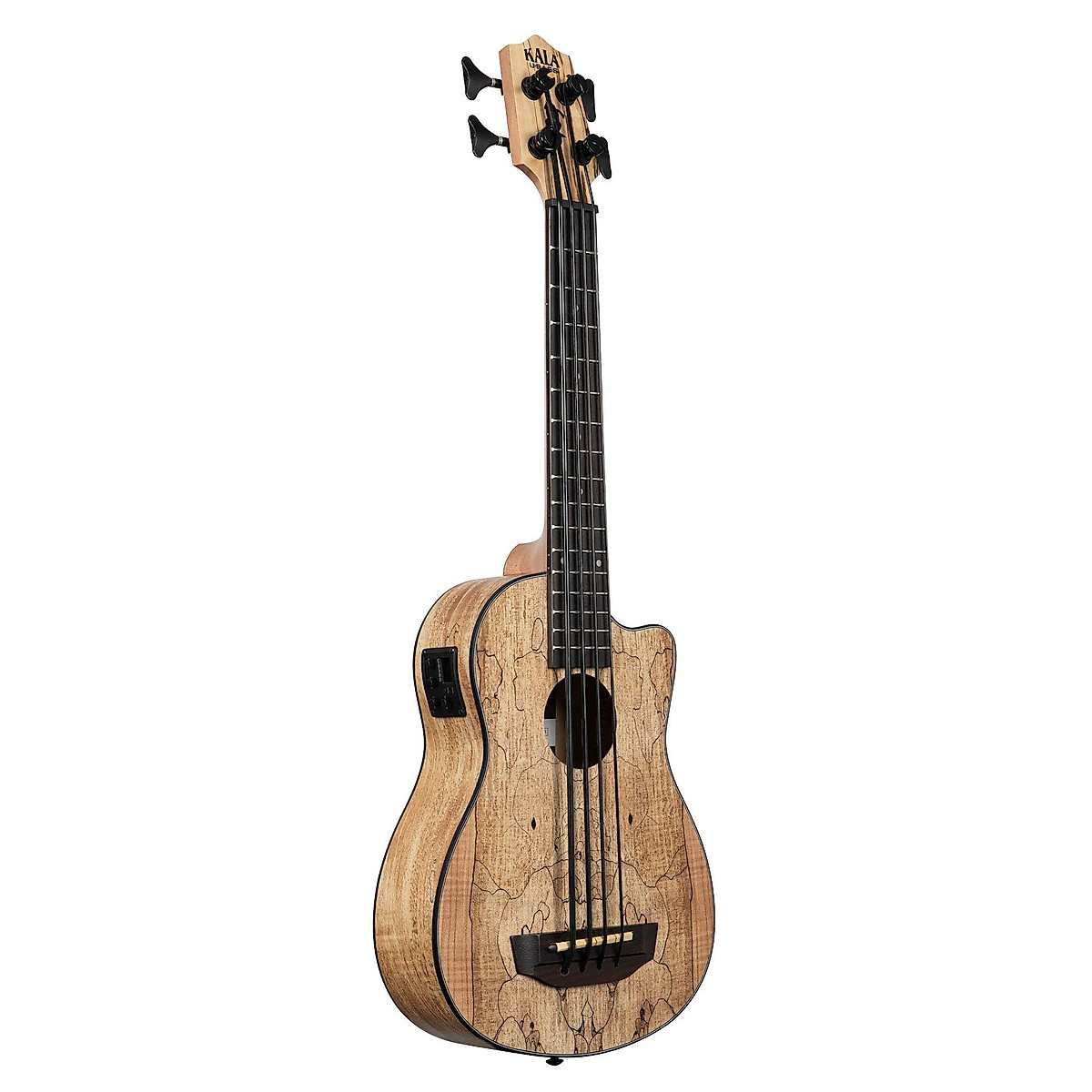 Kala Brand Music Co., 4-String Ukulele, Right, Natural, Ubass SP-MAPL-FS