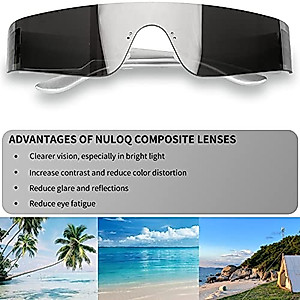 Y2K Trendy futuristic surround fashion rimless glasses sunglasses for women men,cyberpunk version of silver sunglasses rave party (Pink Sunglasses2)