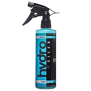 HydroSilex Ceramic Waterless Wash (16oz) | Waterless Car Wash Spray For Car Detailing | No Hose or Soap Needed | Ultra Slick Lubricating Formula | Anti Scratch Quick Detailer | Rinseless Wash