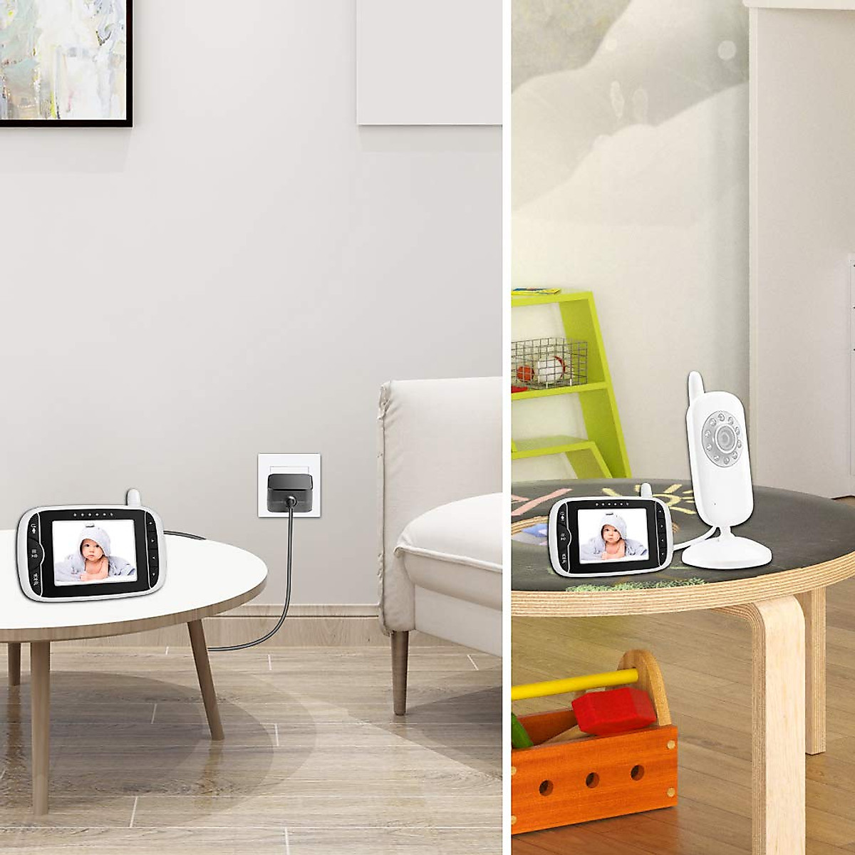 HKY AC/DC Adapter for Hello Baby HB24 HB32 HB32RX RJ-AS060600U003 HelloBaby HB-24 HB-32 HB-32RX Baby Monitor Charger GPX PC308B PC332B PC108B PC800 PC800B PC101B Portable CD Player Power Supply Cord