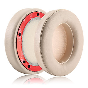 Studio 2/3 Replacement Earpads, JARMOR Memory Foam Ear Cushion Pads Cover for Beats Studio 2.0 Wired/Wireless B0500 / B0501 & Studio 3.0 Over Ear Headphones by Dr. Dre ONLY (Rose Gold)