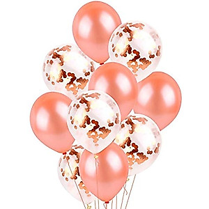 22nd Birthday Decorations Party Supplies, Jumbo Rose Gold Foil Balloons for Birthday Party Supplies,Anniversary Events Decorations and Graduation Decorations Sweet 22 Party,22nd Anniversary