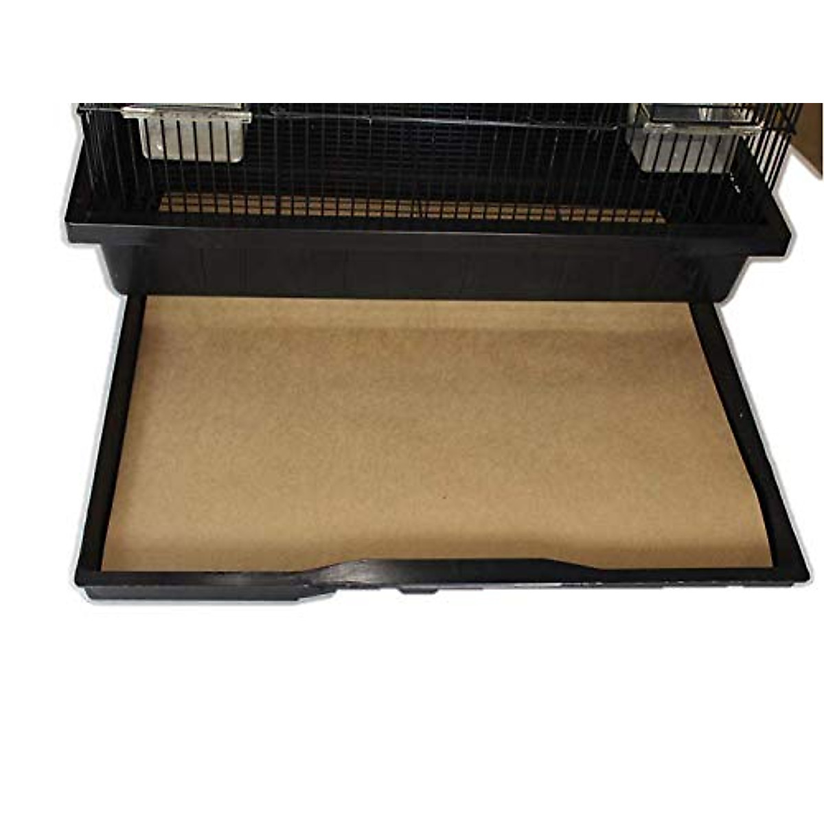 BirdCageLiners - Large Cages - Custom Size - 150 Pre-Cut Sheets - 60 Pound Paper - Up to 375 Ft of Paper