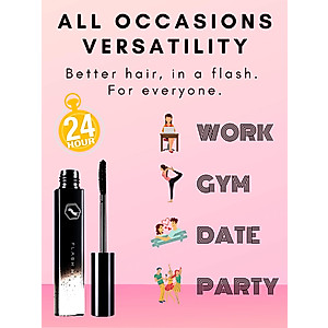 Anti Frizz Hair Flyaway Tamer Hair Mascara Flyaway Hair Stick - Hair Finishing Stick - Baby Hair Brush - Edge Brush for Baby Hair Frizzy Hair Products Glue Spray Hair Wax Stick Hair Gel For Women