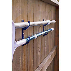 Poolmaster 35609 ABS Pole Hangers - Blue