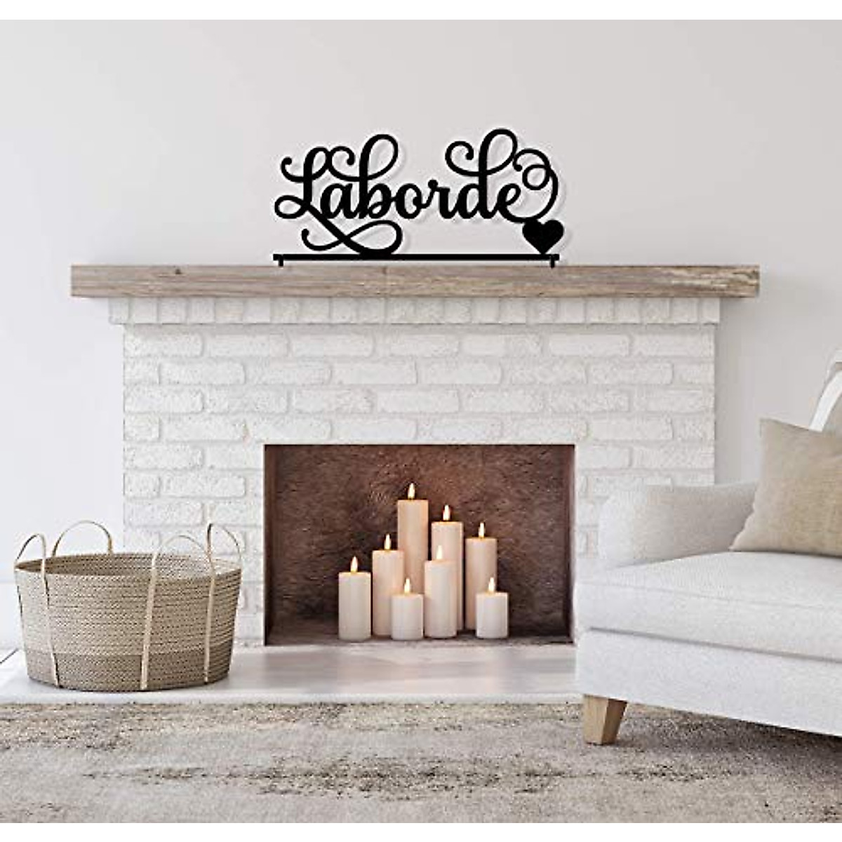 Custom Name sign - Decorative Surname Name Sign - Personalized Name Sign - Last Name